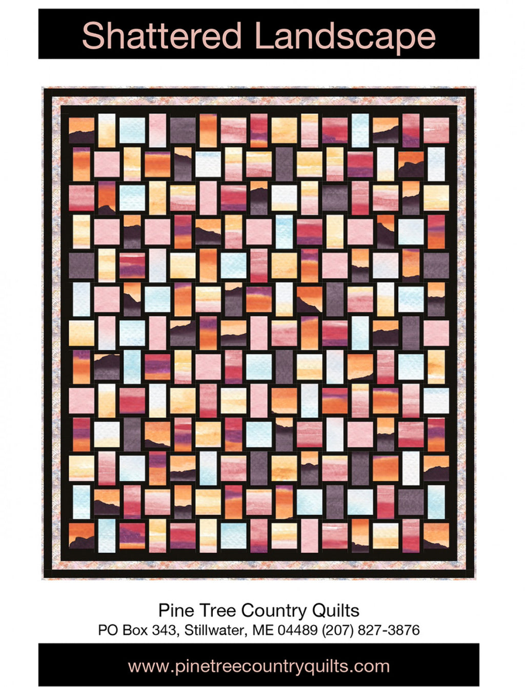 Shattered Landscape Quilt Pattern – Seams Like Quilting