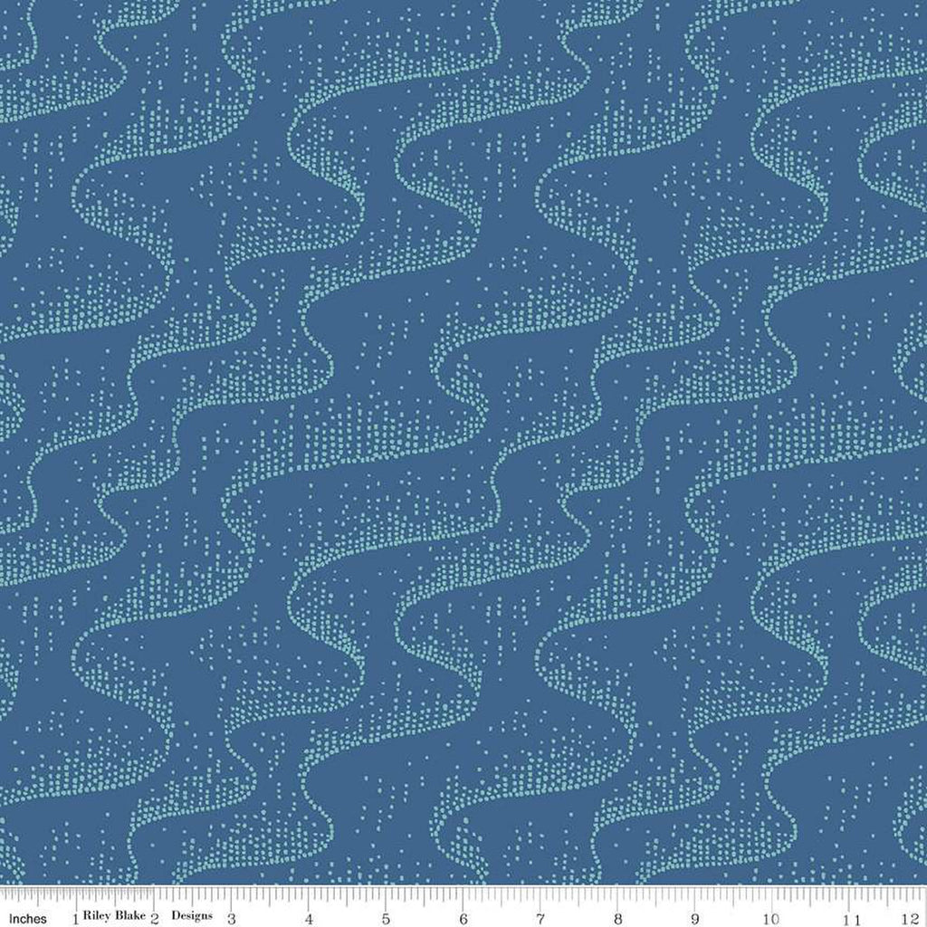 Flannel Northern Lights Aurora Ocean – Seams Like Quilting