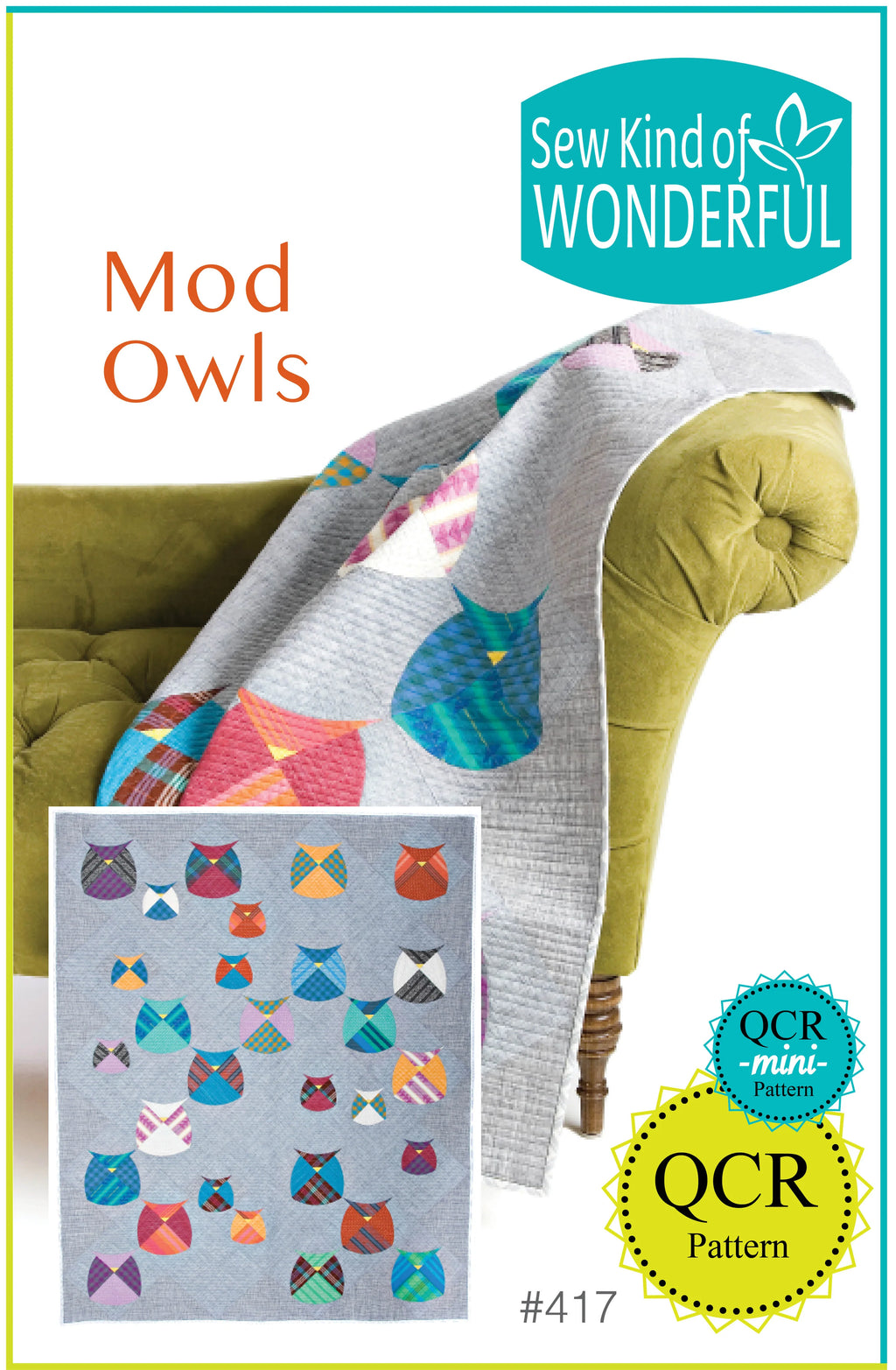 Mod Owls Quilt Pattern – Seams Like Quilting