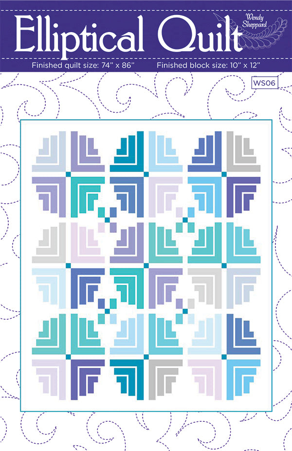 Elliptical Quilt Pattern – Seams Like Quilting