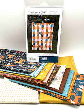 Woodland Creatures The Greta Quilt Kit – Seams Like Quilting